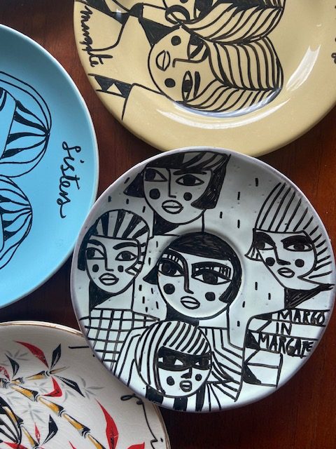 girls plate - margoinmargate.com